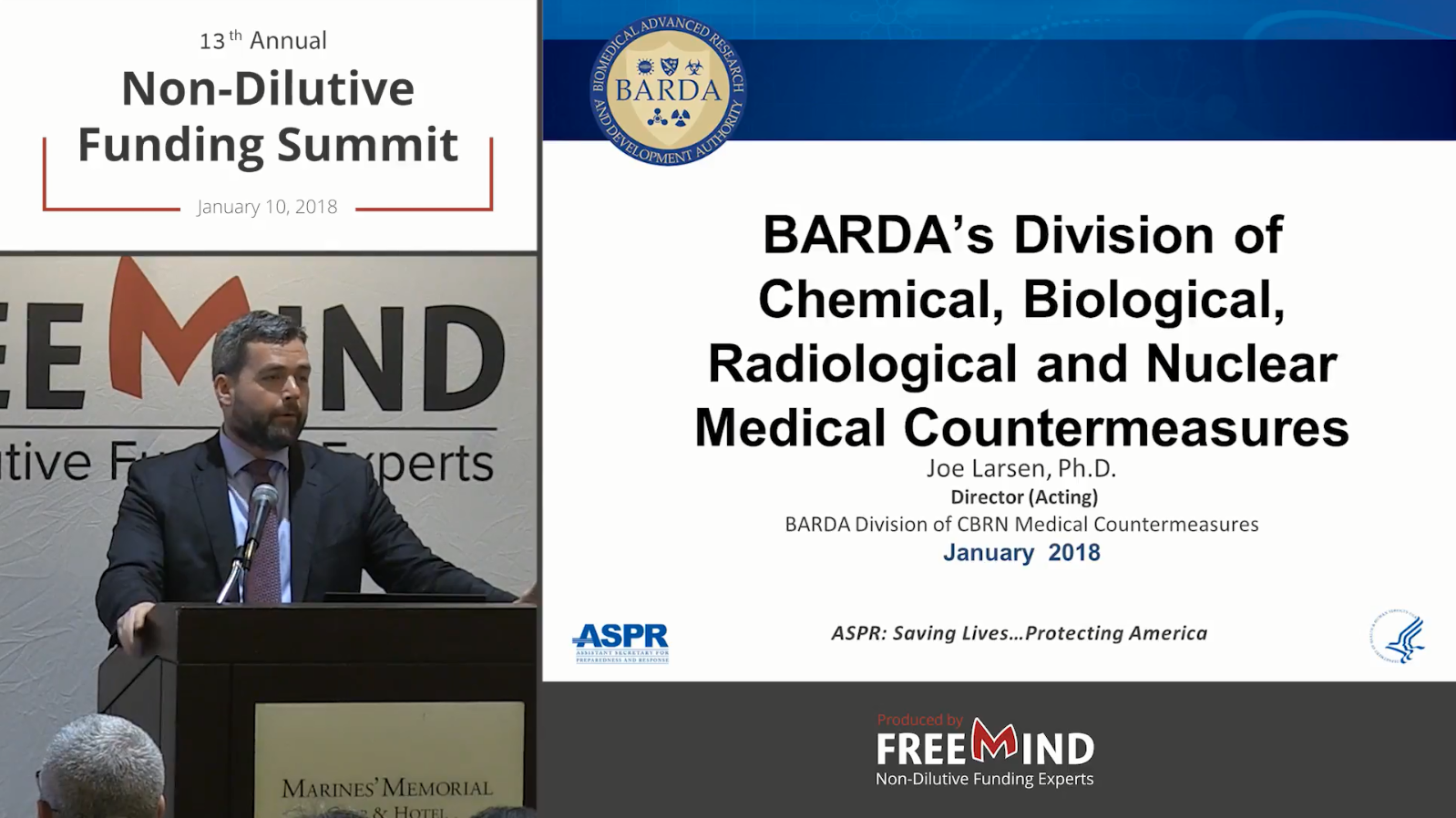 NDFS13 BARDA Presentation: Partnering with the Biomedical Advanced ...