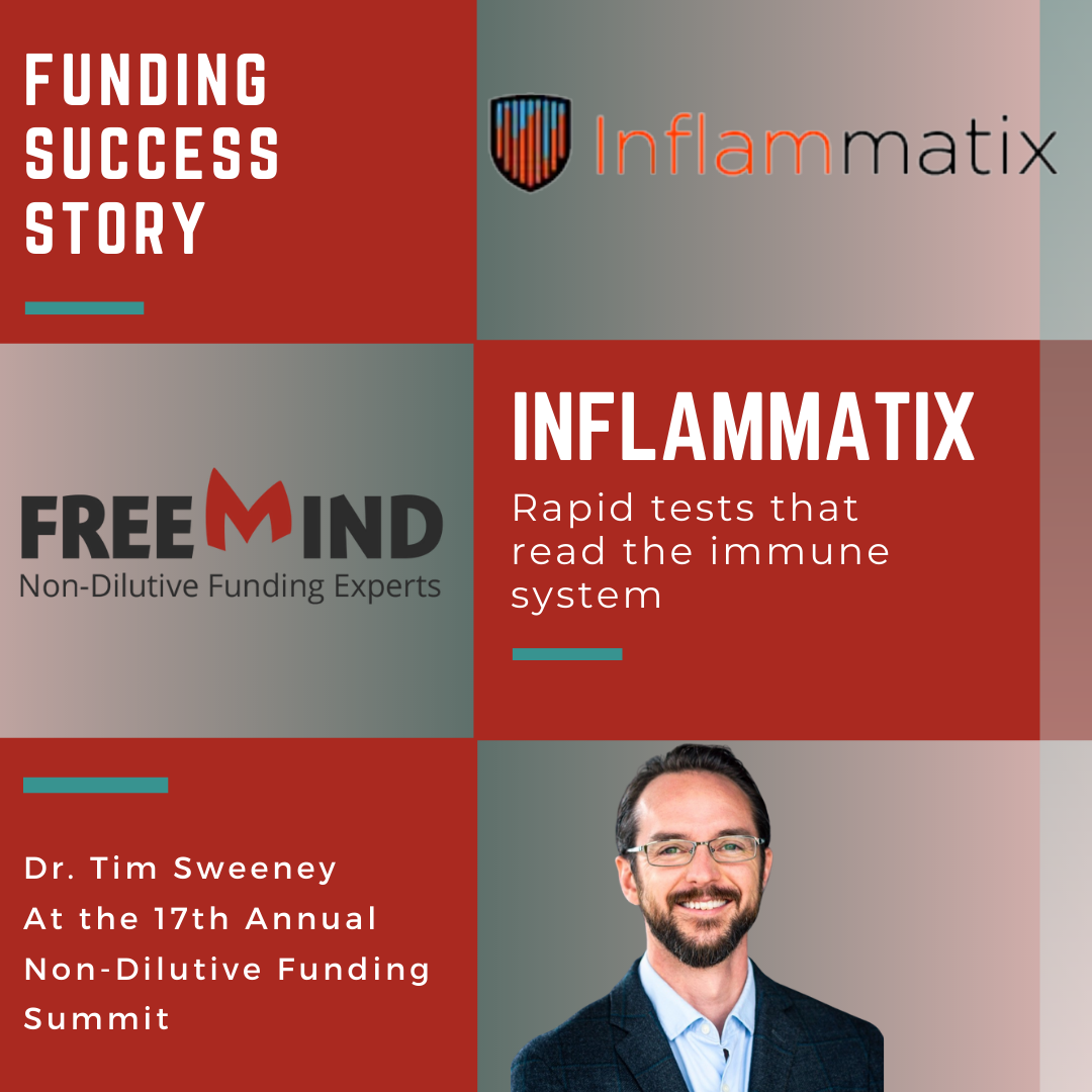 NDFS17 Video: Inflammatix: Our Road to Success with Non-Dilutive ...