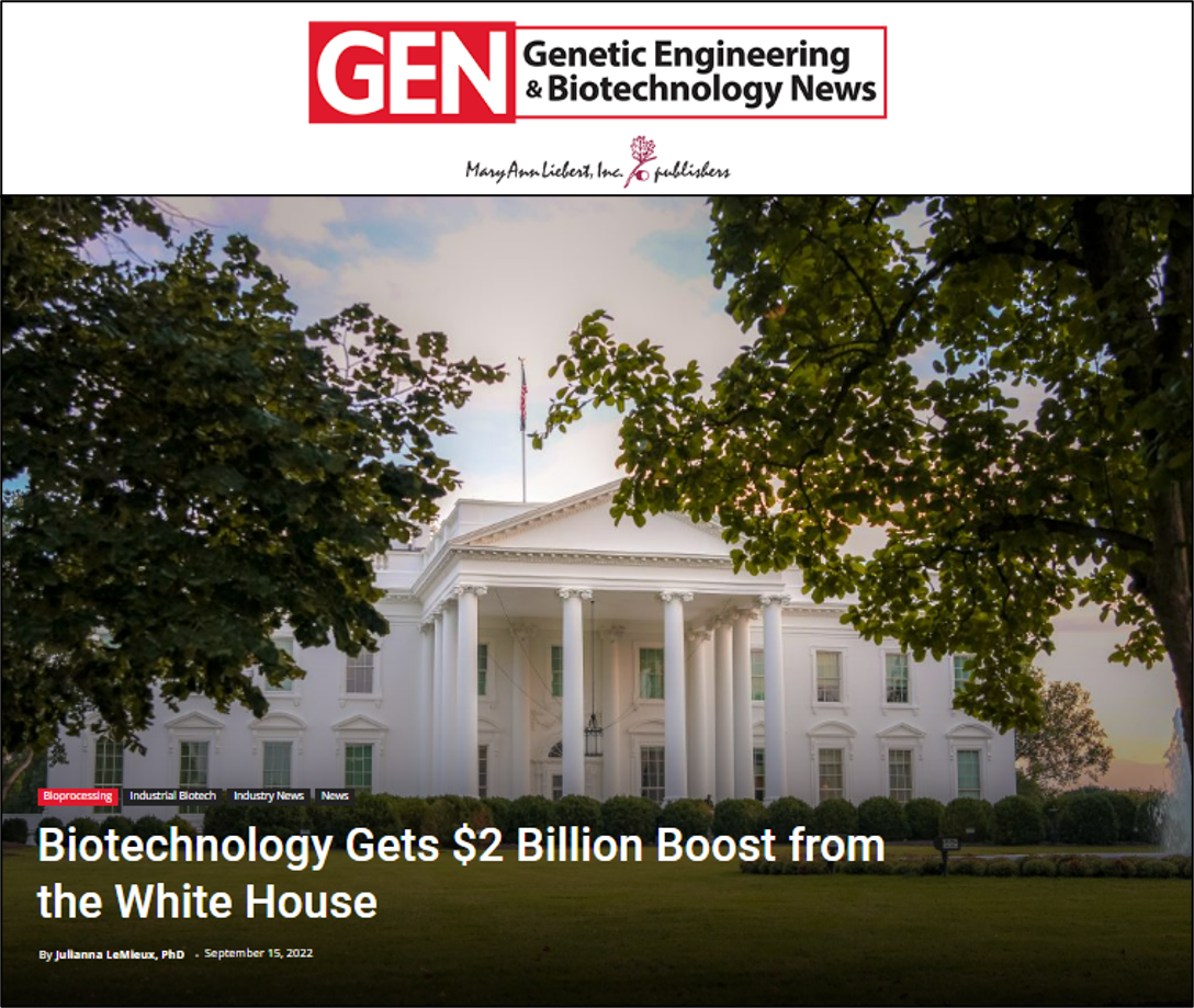 Update on Biden’s $2-Billion Biotechnology Boost - FreeMind Group
