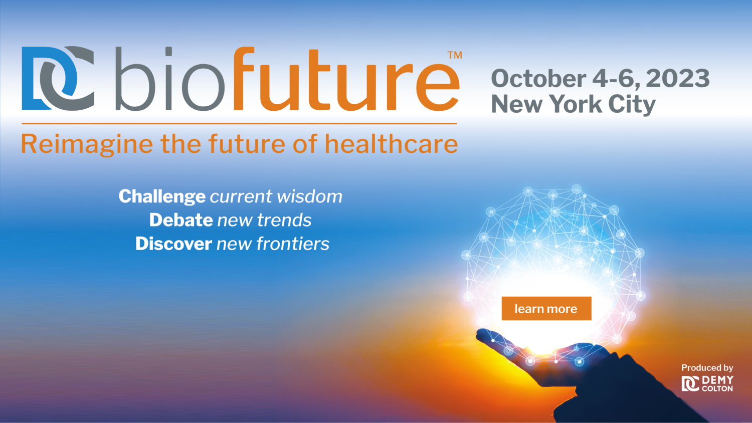 BioFuture - October 4-6, 2023 NYC - FreeMind Group
