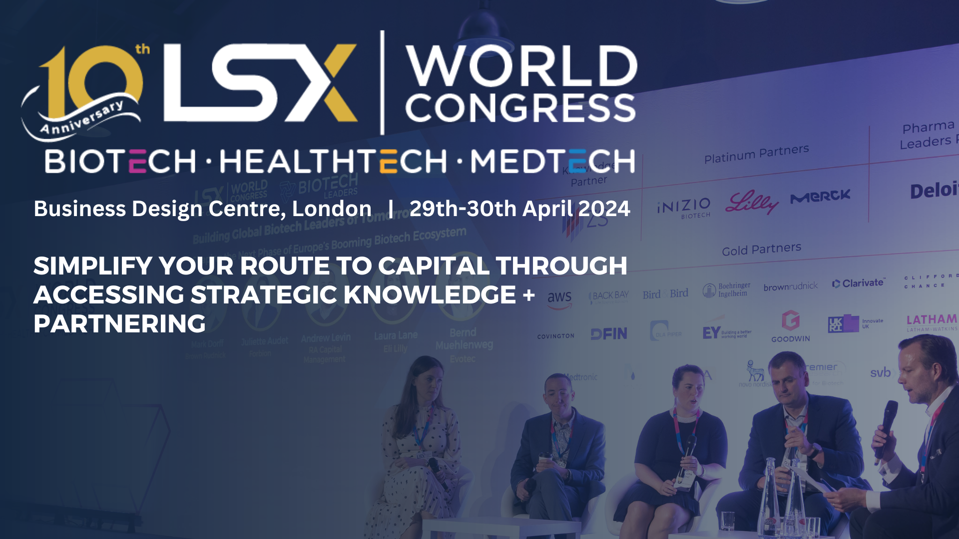 LSX World Congress, April 29-30, 2024, London - FreeMind Group