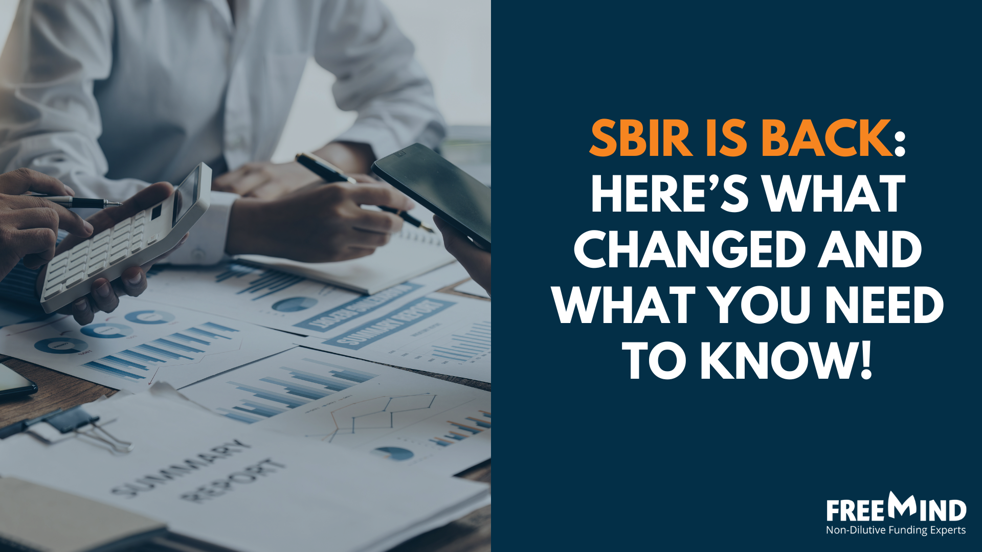 SBIR Is Back — Here’s What Changed and What You Need to Do Now